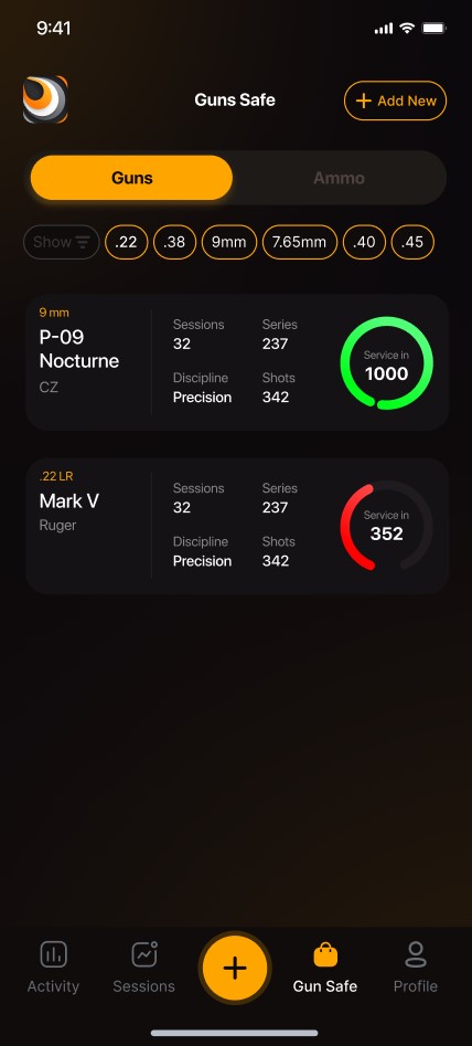 Guddy - Sport Shooting App